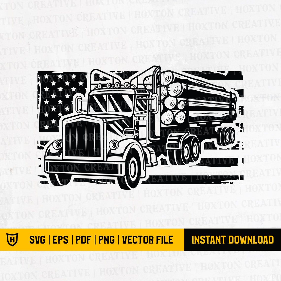 US Logging Truck Svg Logging Truck Shirt Truck Svg Truck | Etsy