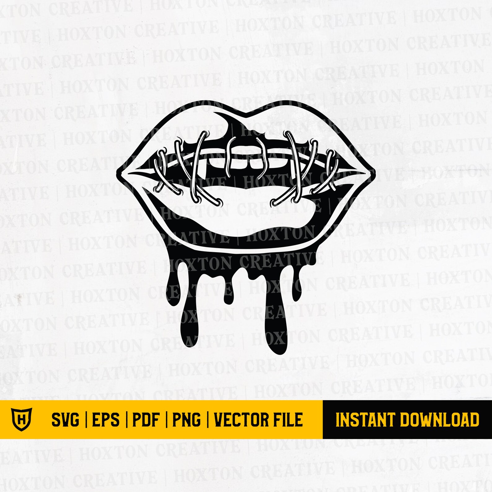 Stitch Scary Lips Svg File Halloween Lips Svg Halloween - Etsy