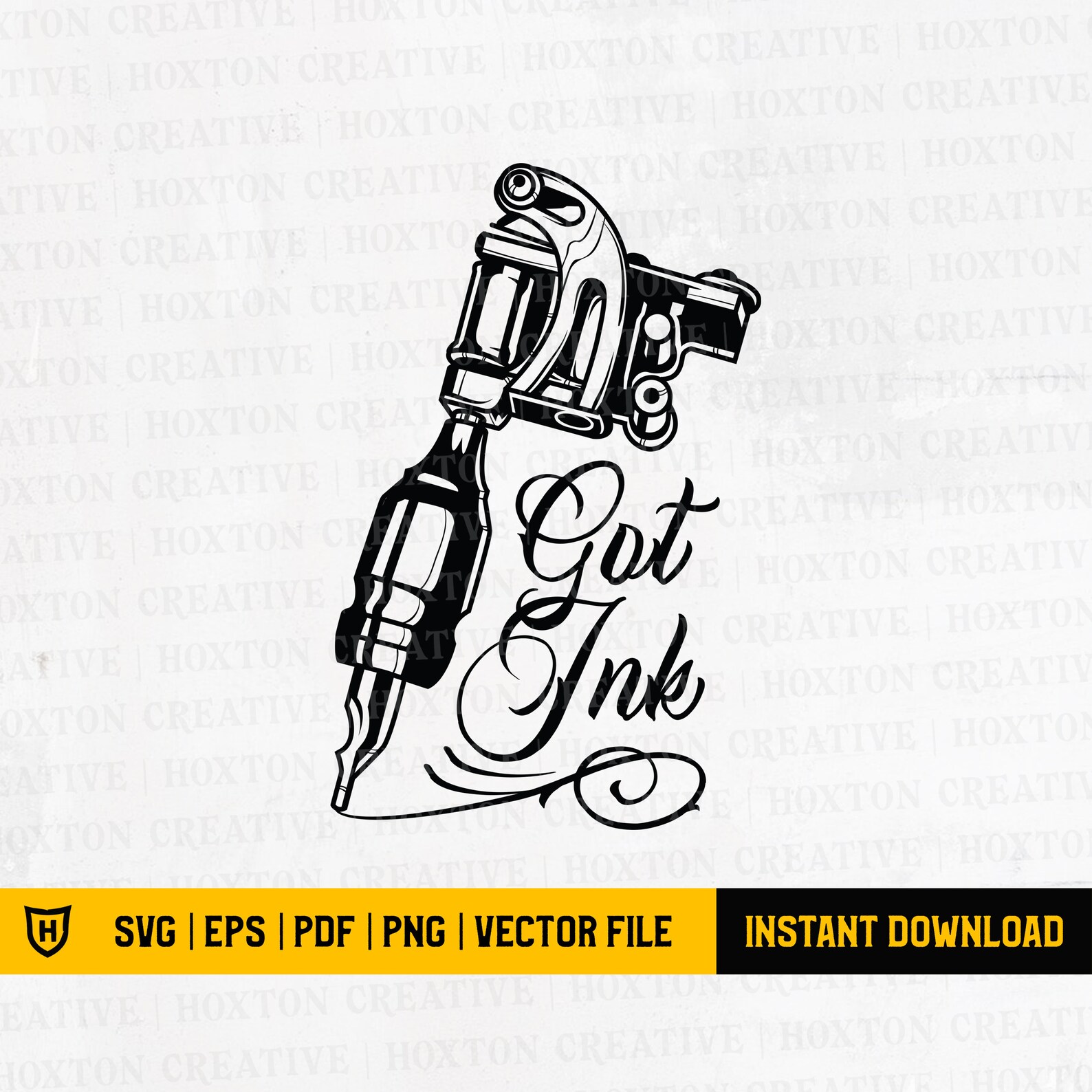 Got Ink Tattoo Machine Svg Tattoo Svg Tattoo Stencil Svg - Etsy Canada