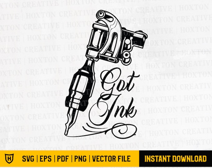 Got Ink Custom Vinyl Sticker - Etsy