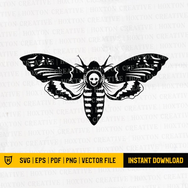 Death Moth Svg - Etsy