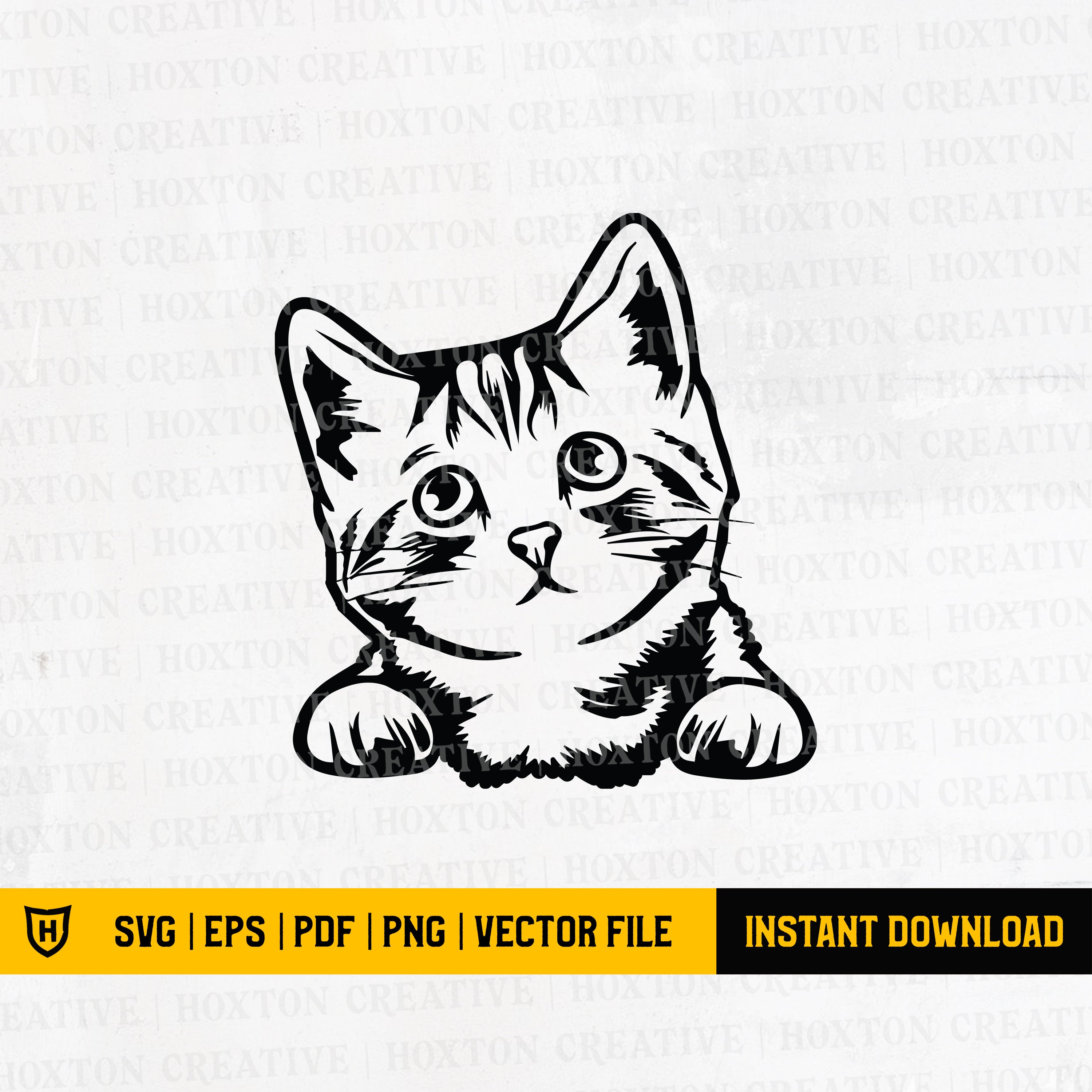 Cute Cat Svg File | Cat Svg | Pet Svg | Cute Cat for Design Svg | Cut ...