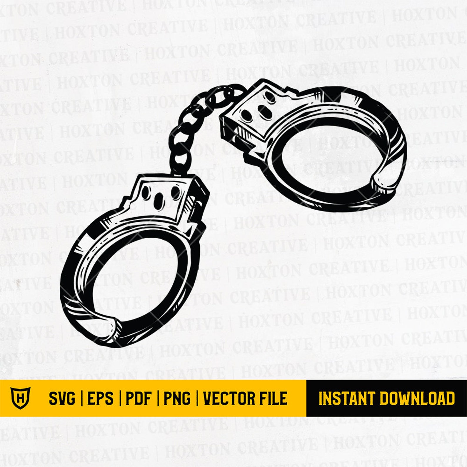 Handcuff Svg File | Police Handcuff Svg | Handcuff Clipart | Police Svg ...