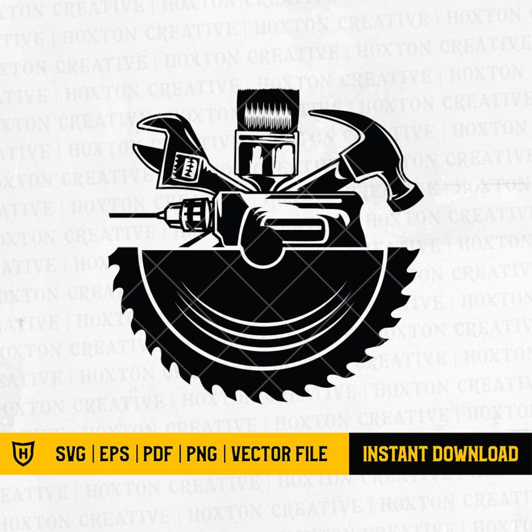 Repair Tools Clipart Svg File | Tools Clipart | Tool Box Svg | Handyman ...