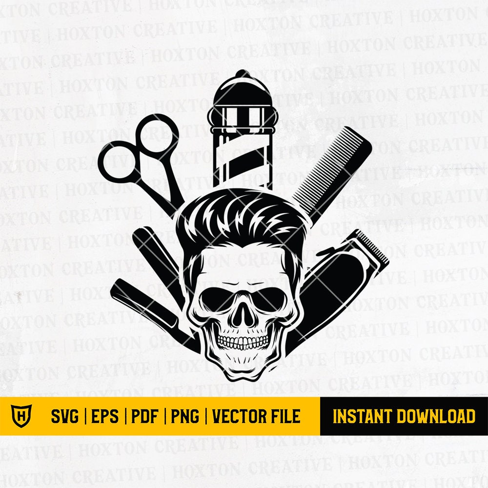 Barber Shop Svg File | Barber Barbershop Logo | Barber Svg | Barber ...