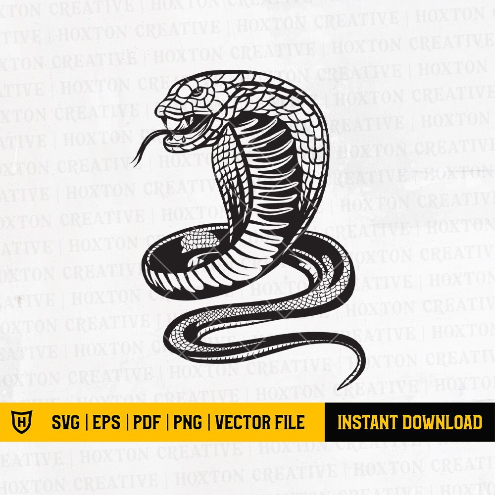 King Cobra Stickers 3 Inches
