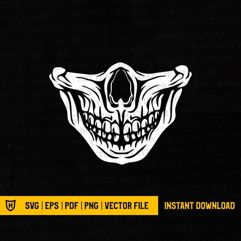 Face Mask Skull Svg Skull Mask Skeleton Mask Funny Face - Etsy