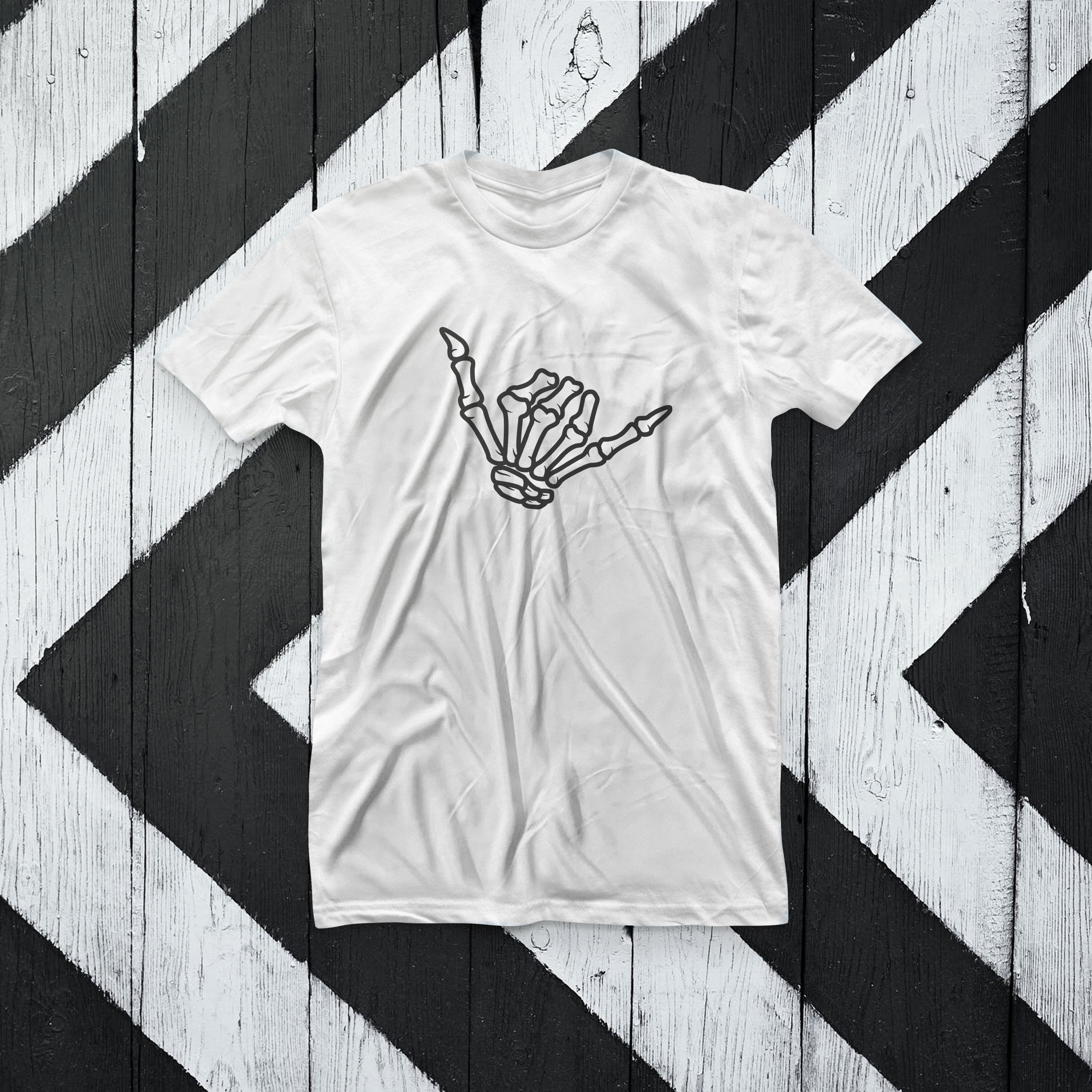 Skeleton Shaka Hand Svg Skeleton Hand Shaka Sign Svg | Etsy