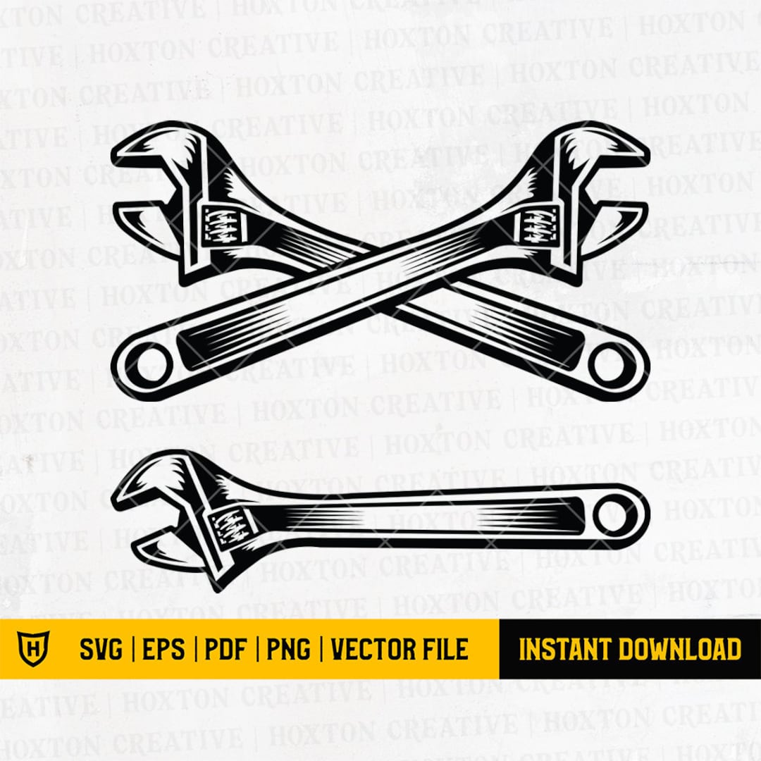 Wrenches Svg File | Mechanic Wrenches Svg | Tool Clipart | Wrench Tool ...