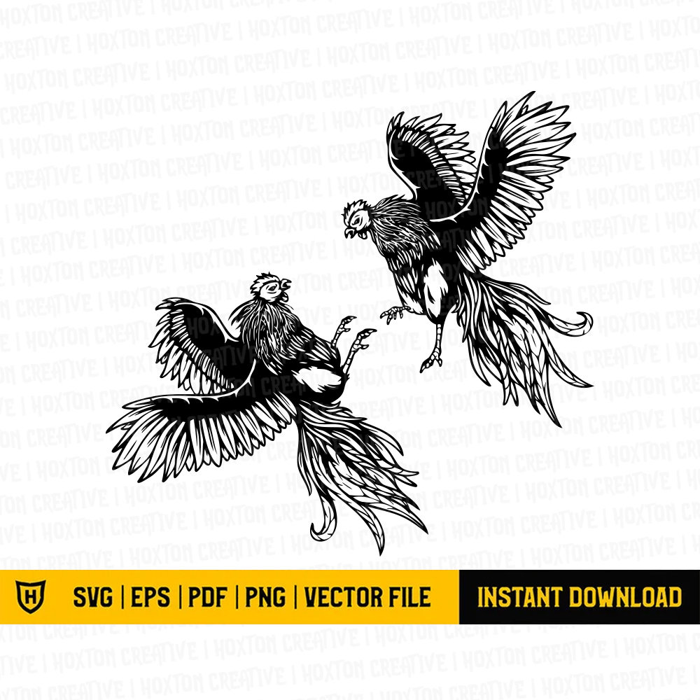 Cock Fighting Svg File Hybrid Chicken Cockpit Shirt Png Cockfighter ...
