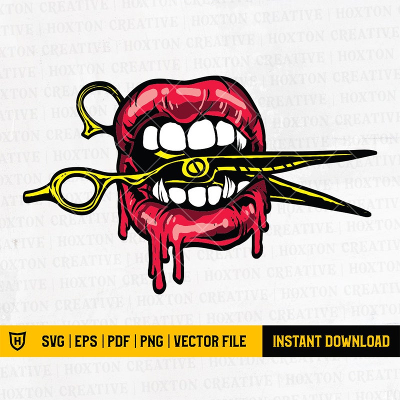 Lip Bite Dripping Svg - Etsy