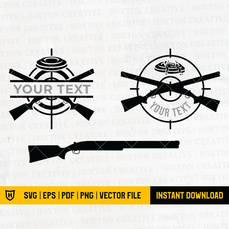 Skeet Shooting Svg - Etsy