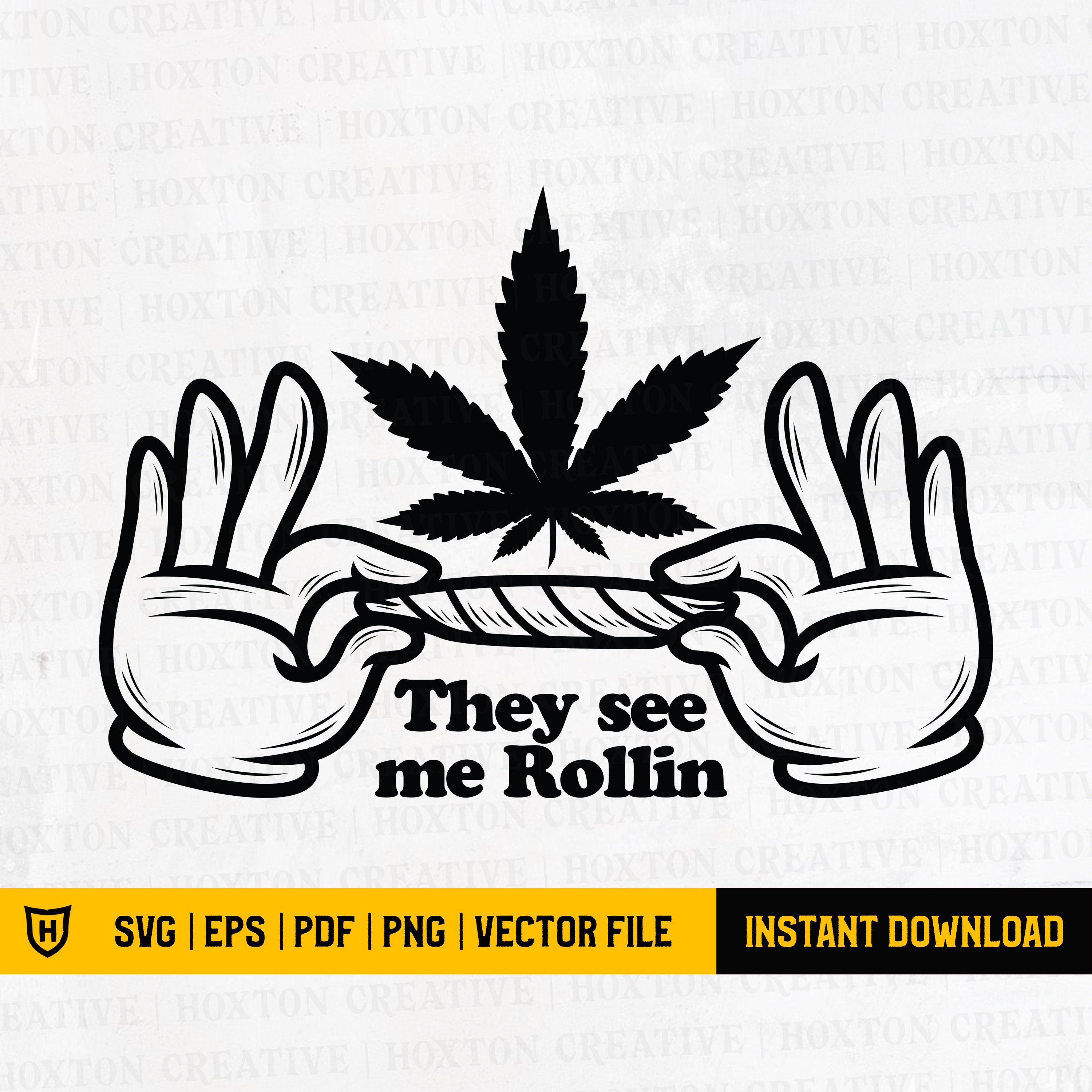 Rolling Stoned Joint Weed Svg Blunt Pot Leaf Svg Drug High | Etsy