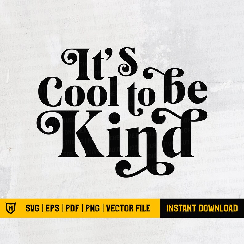 Its Cool to Be Kind Svg Be Kind Svg Kind Svg Cool Shirt - Etsy