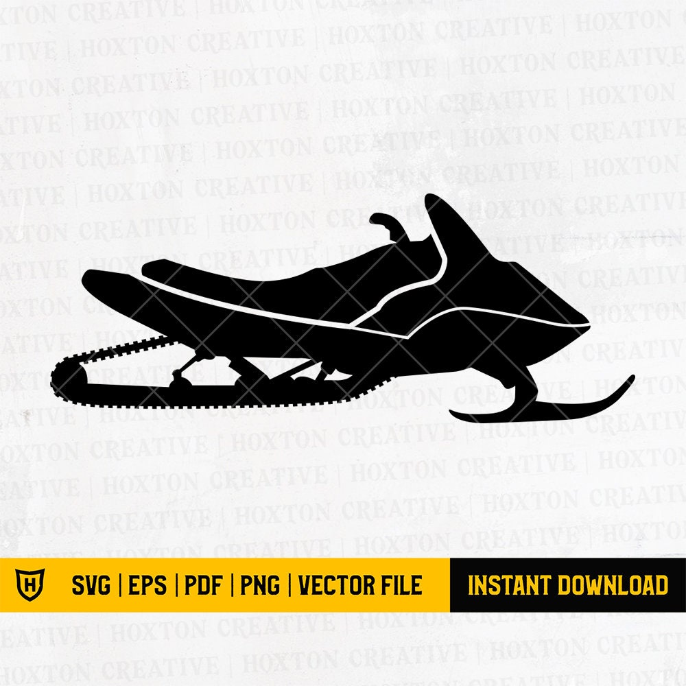 Snowmobile Svg File Snow Machine Svg Snow Svg Mountain - Etsy