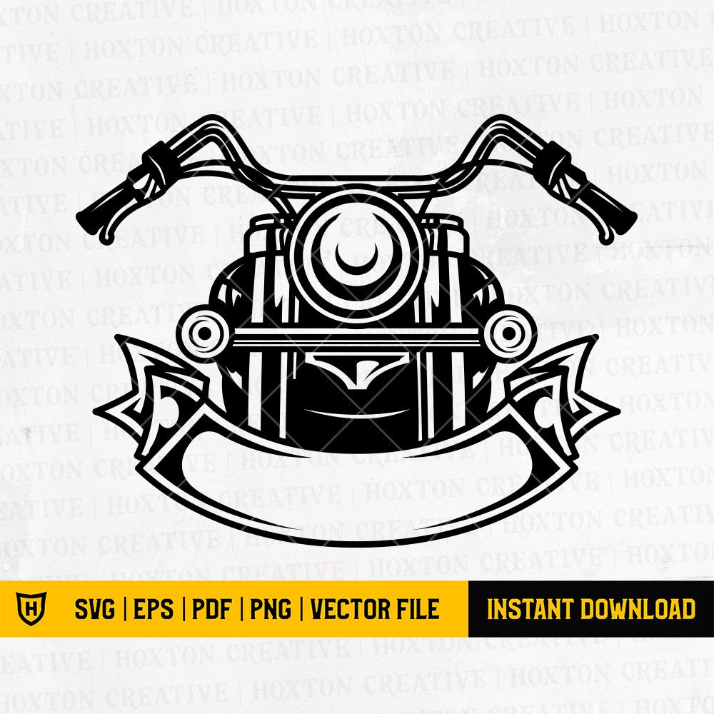 Motorbike Clipart Svg File Big Bike Svg Biker Png | Etsy