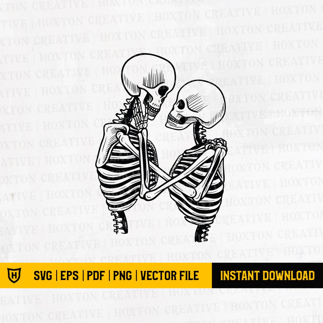 Skull Lovers Svg | Skull Couple Svg | Soulmate Svg | Tattoo Design Svg ...
