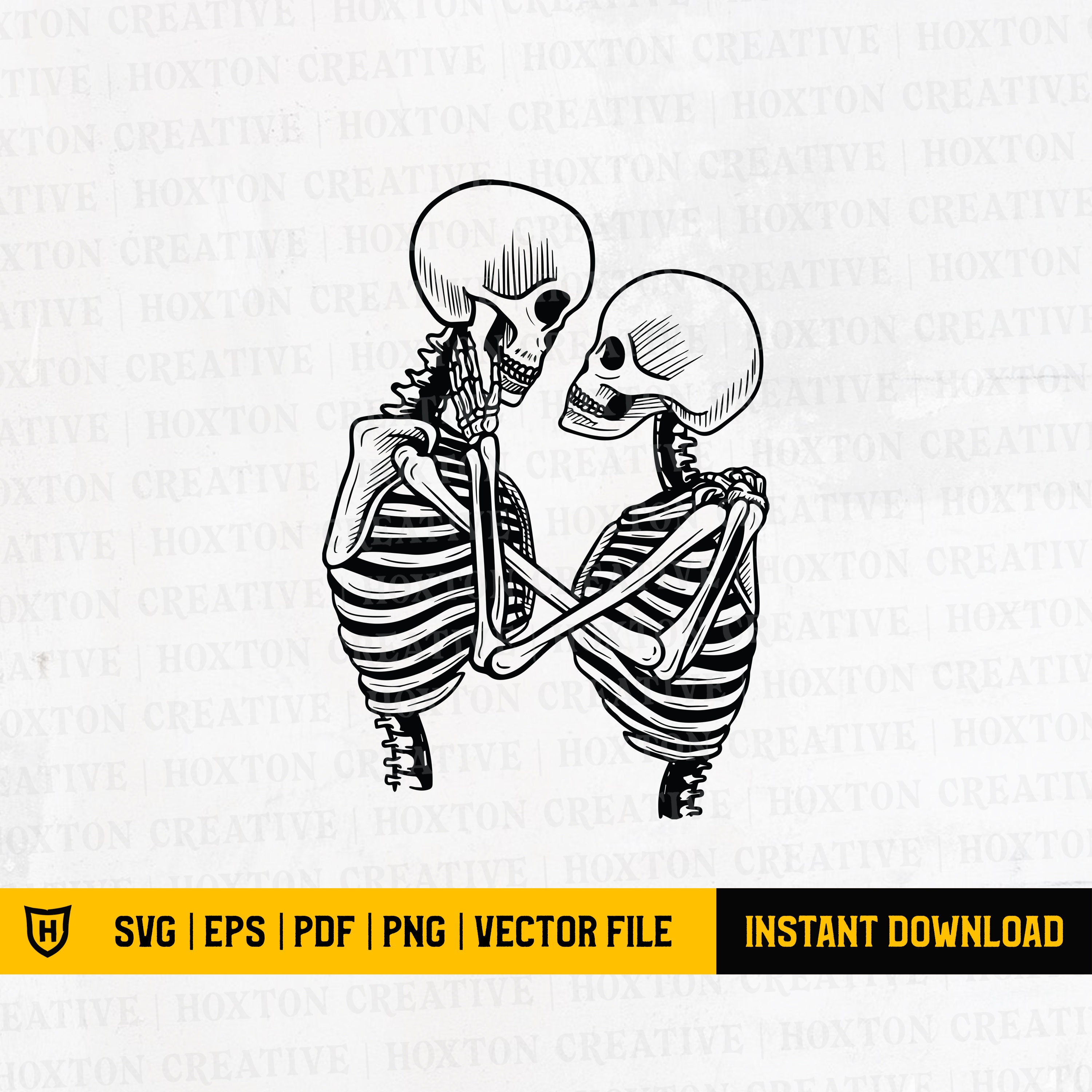 Skull Lovers Svg Skull Couple Svg Soulmate Svg Tattoo | Etsy