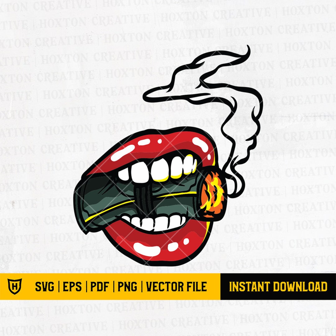 Sexy Lip Smoke Money Svg | Smoking Money Svg | Smoke Svg | Smoking ...