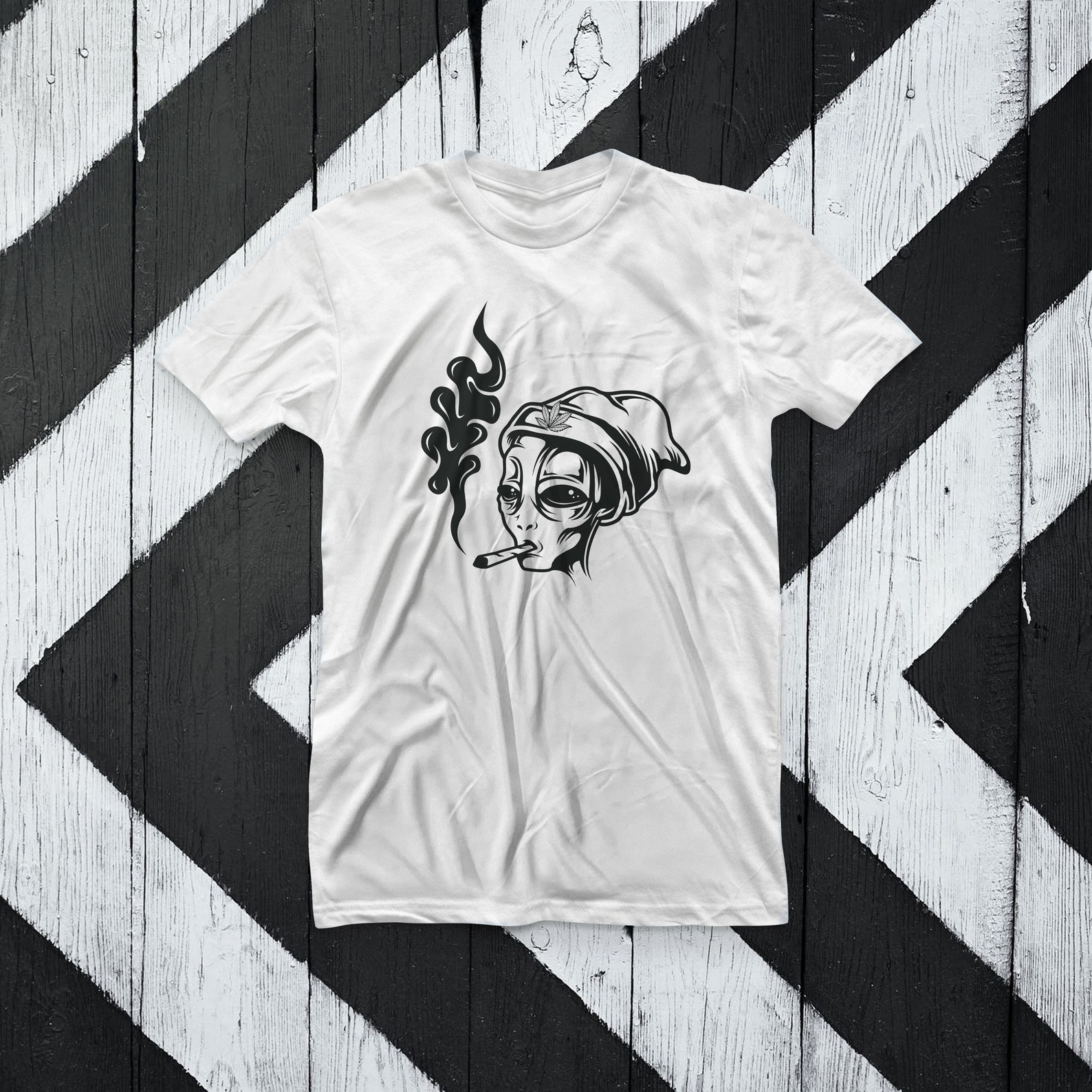 Cannabis Alien Svg Alien Smoking Joint Svg Blunt Weed Svg - Etsy