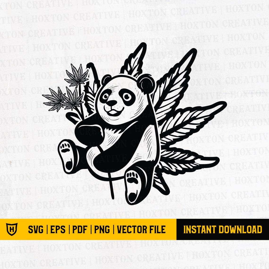 Panda Cannabis Svg Rasta Panda Panda Svg Cute Panda Svg - Etsy