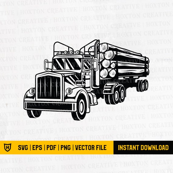 Logging Truck Svg Logging Truck Shirt Truck Svg Truck - Etsy