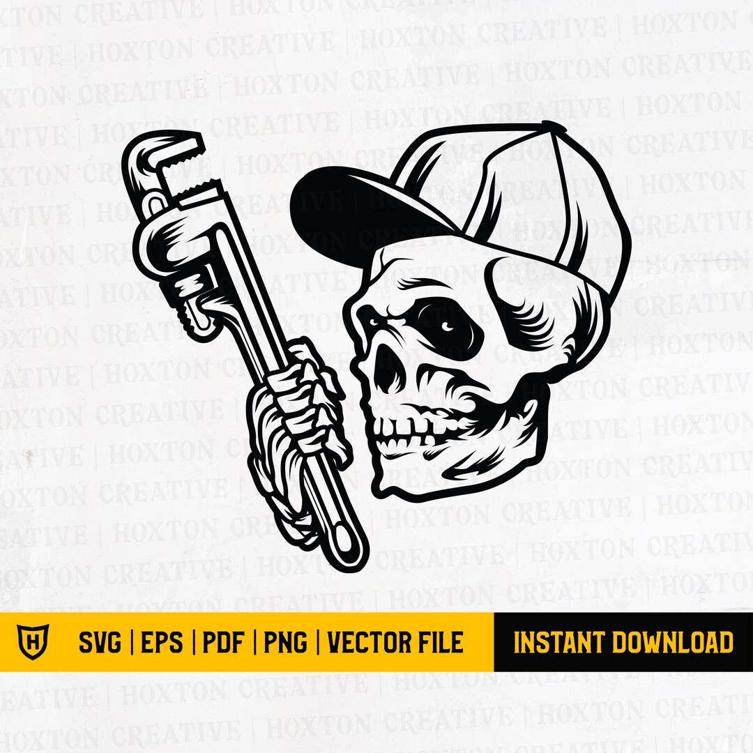 Mechanic Skull Illustration Svg Mechanic Svg Skull Mechanic Svg ...