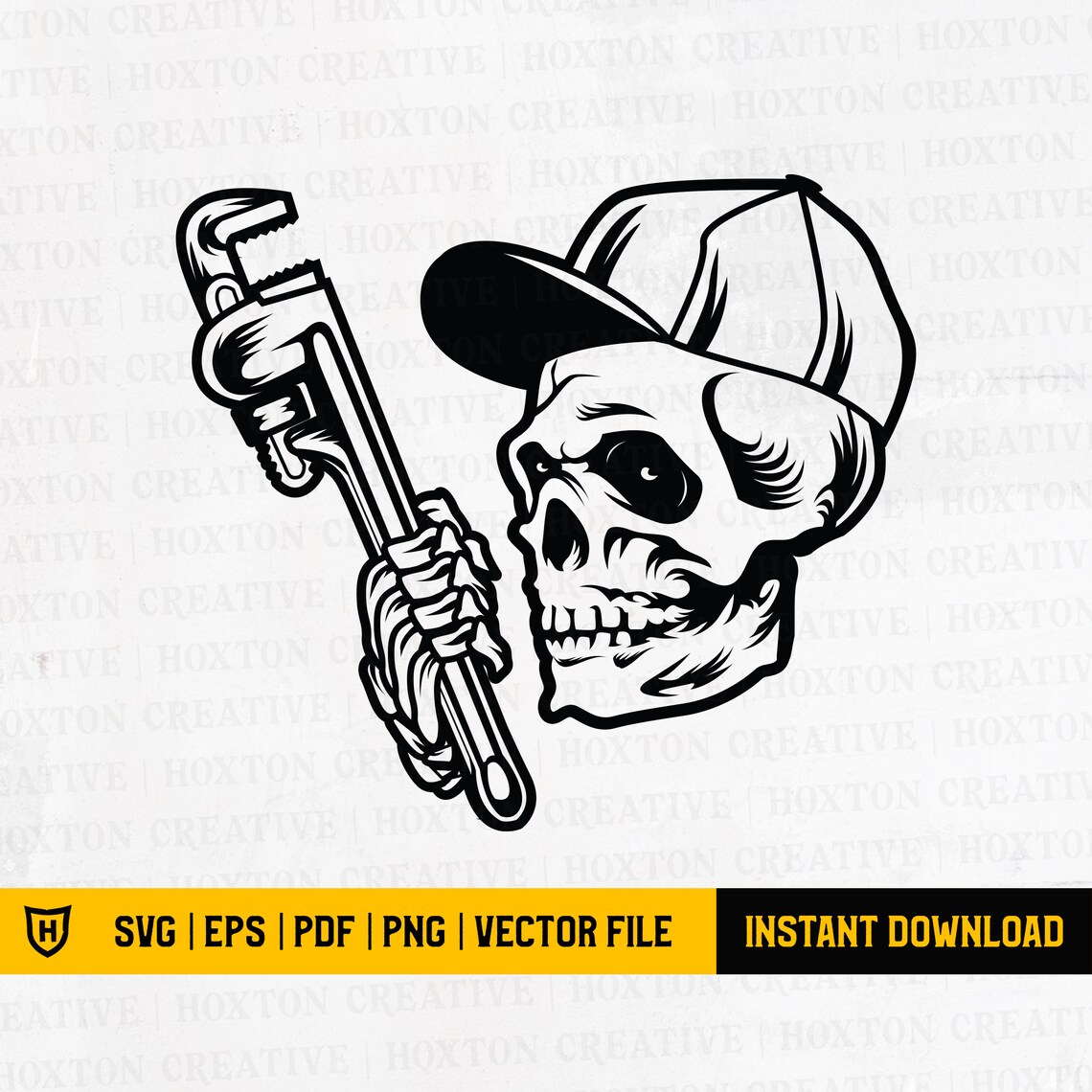 Mechanic Skull Illustration Svg Mechanic Svg Skull - Etsy