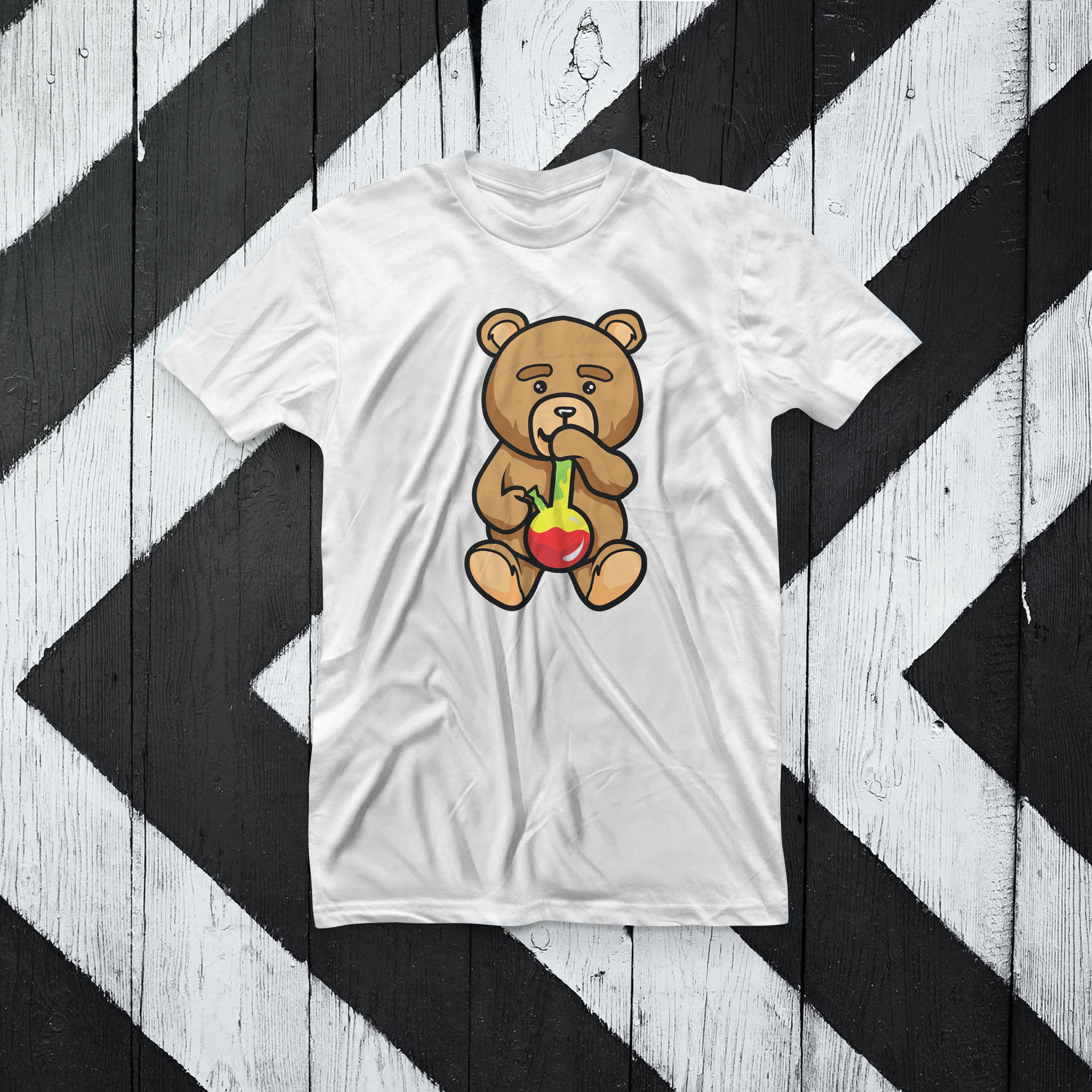 Teddy Bear Bong Svg Weed Leaf Stoned Joint Blunt | Etsy