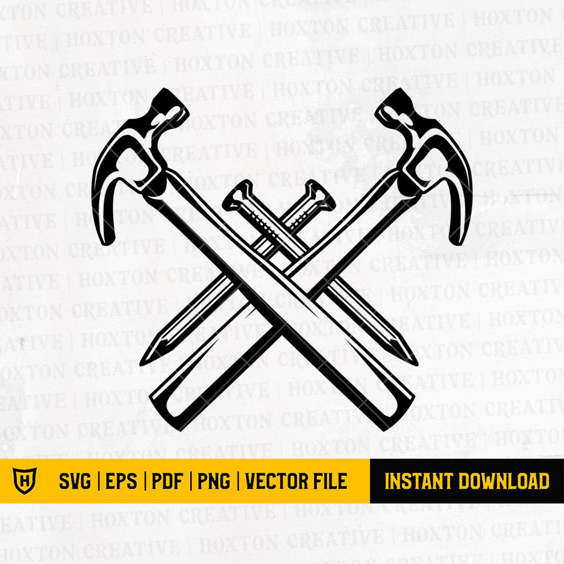 Hammer Clipart Svg File Repair Tools Svg Carpenter Svg - Etsy