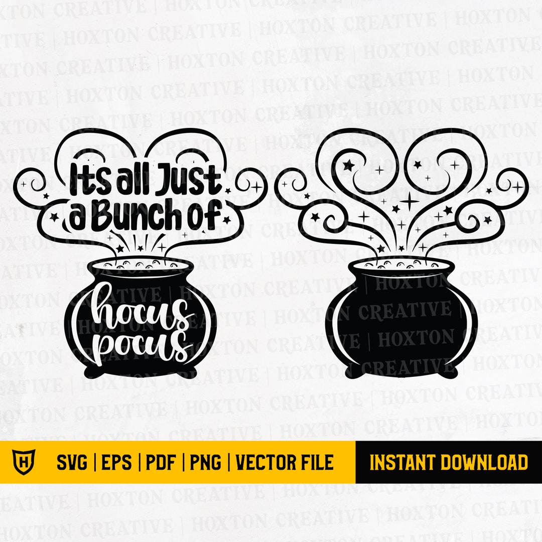 Hocus Pocus SVG | Cauldron SVG | Halloween Svg Clipart | Witch Potion ...