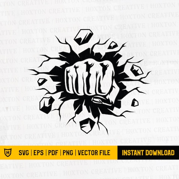 Smash Punch Svg Smash Hand Svg Hand Svg Smash Svg | Etsy India