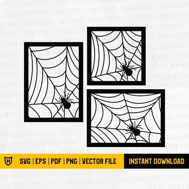 Spider Frame Template Svg Spider Frame Halloween - Etsy