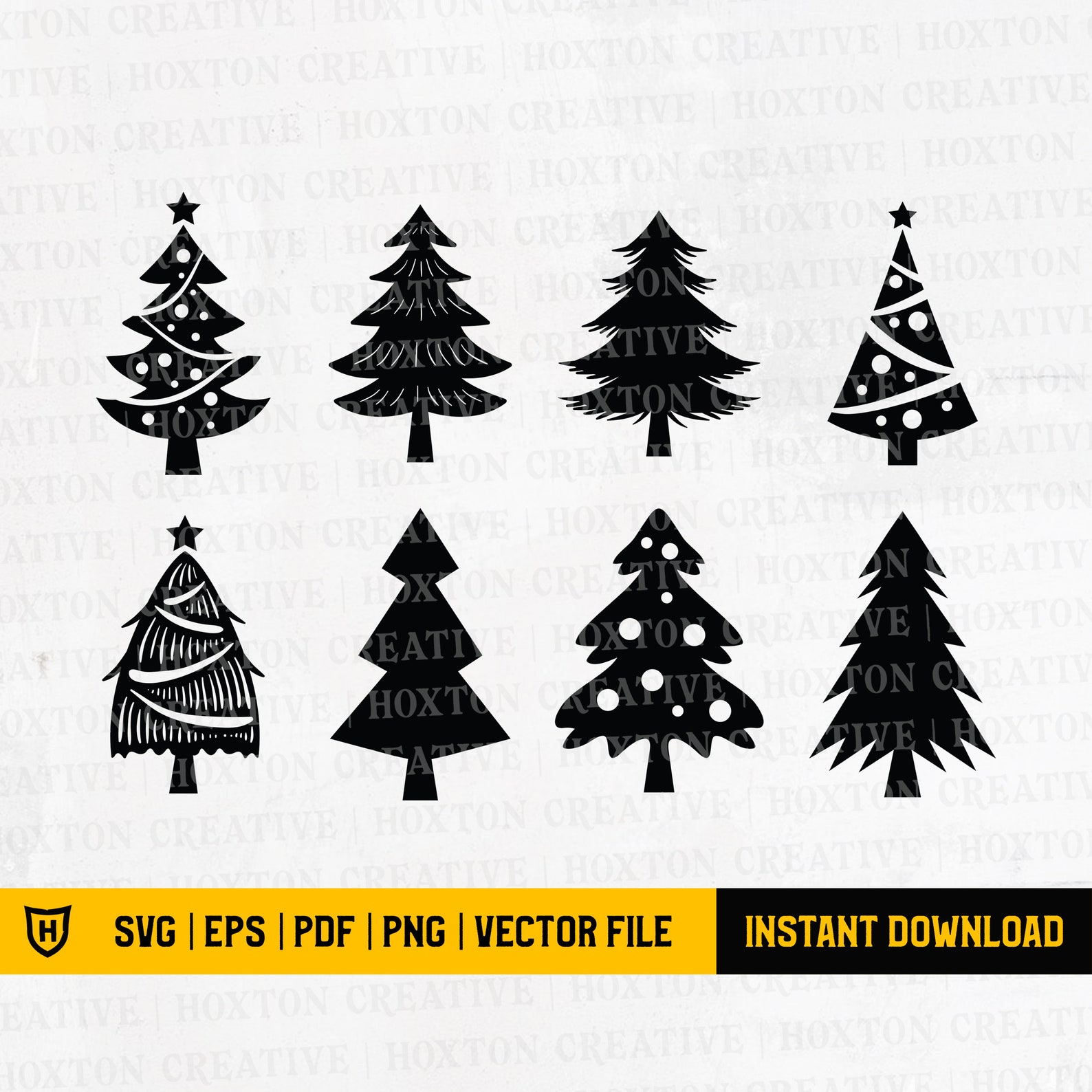 Christmas Tree Svg File Christmas Svg Christmas Tree Cut | Etsy