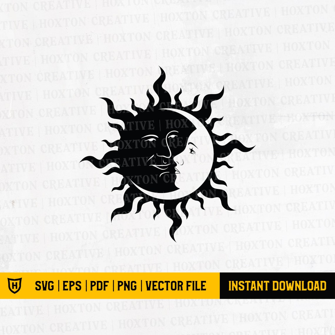 Moon and Sun Svg | Moon and Sun Shirt Svg | Moon and Sun Design ...