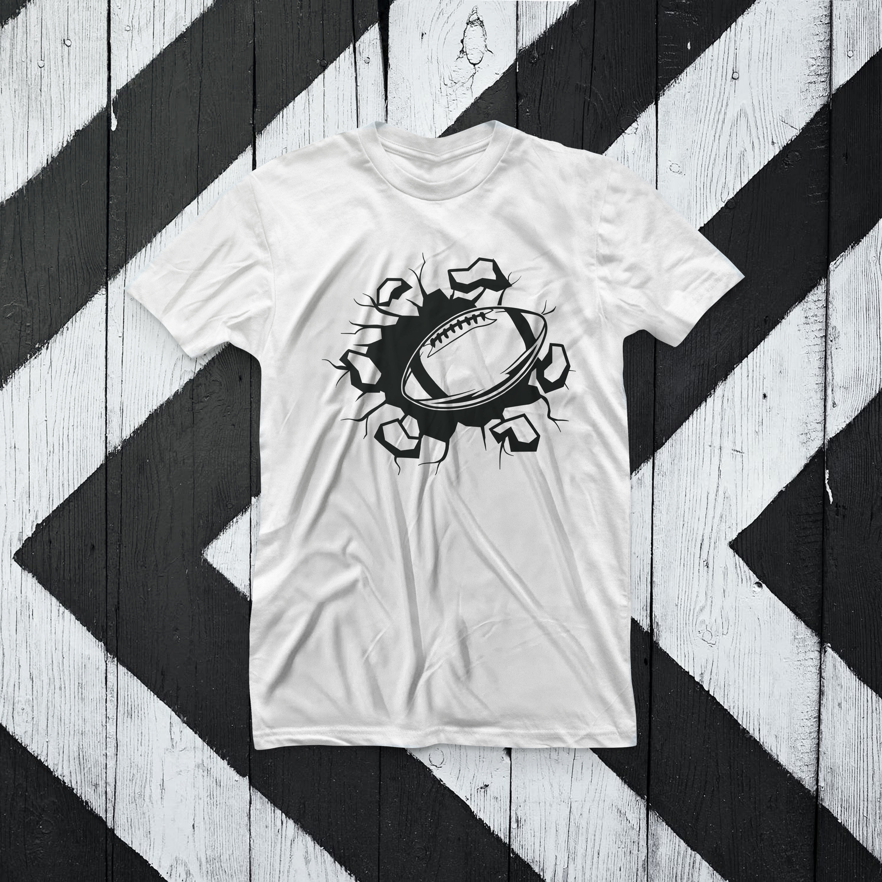 Smashing Football Svg File | Football Svg | Football Clipart | Football ...