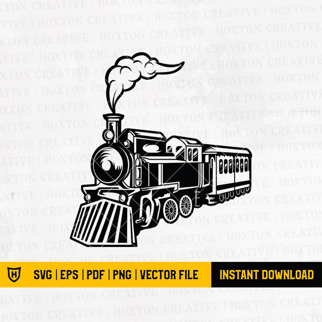 Train Svg File | Train Stickers | Train Illustration | Train Svg ...