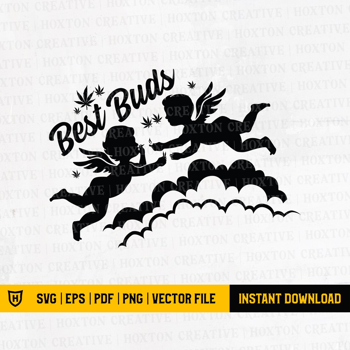 Angels Best Buds Svg Angels Smoking Joint Smoking Weed Svg - Etsy