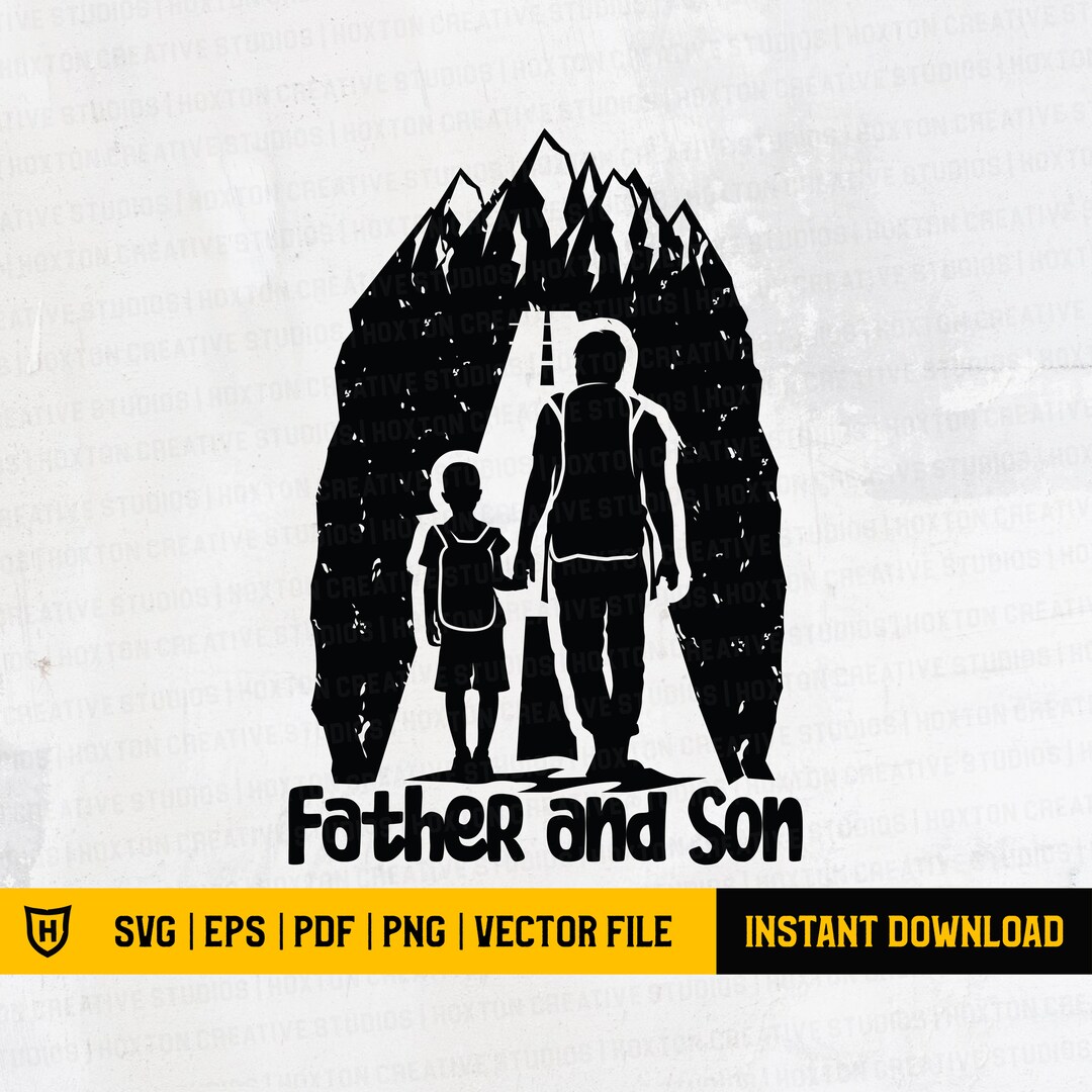 Father and Son Svg | Like Father Like Son Svg | Daddy Son Svg | Papa ...