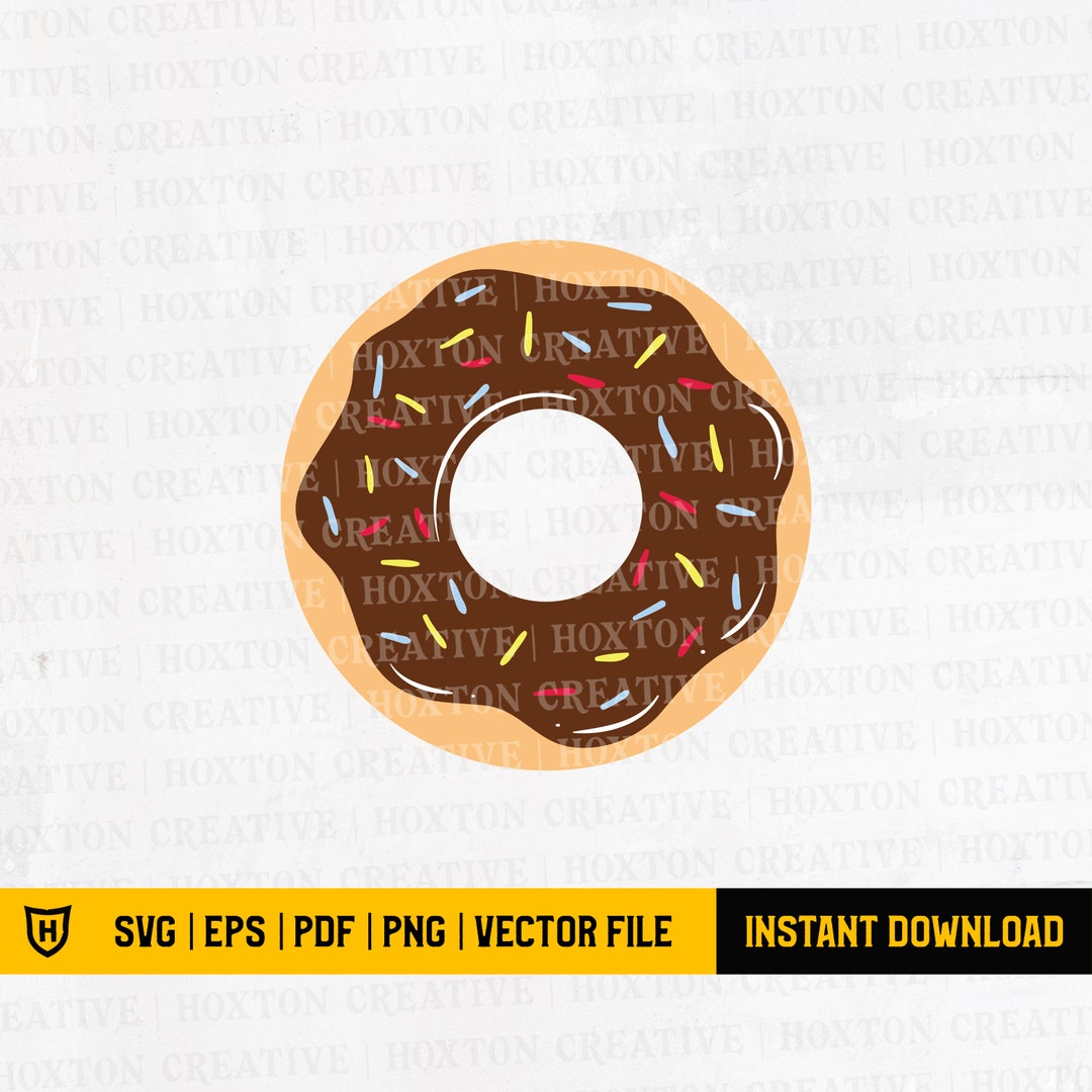 Donut Svg File | Doughnut Svg | Cake Svg | Donut Cut File | Sprinkle ...