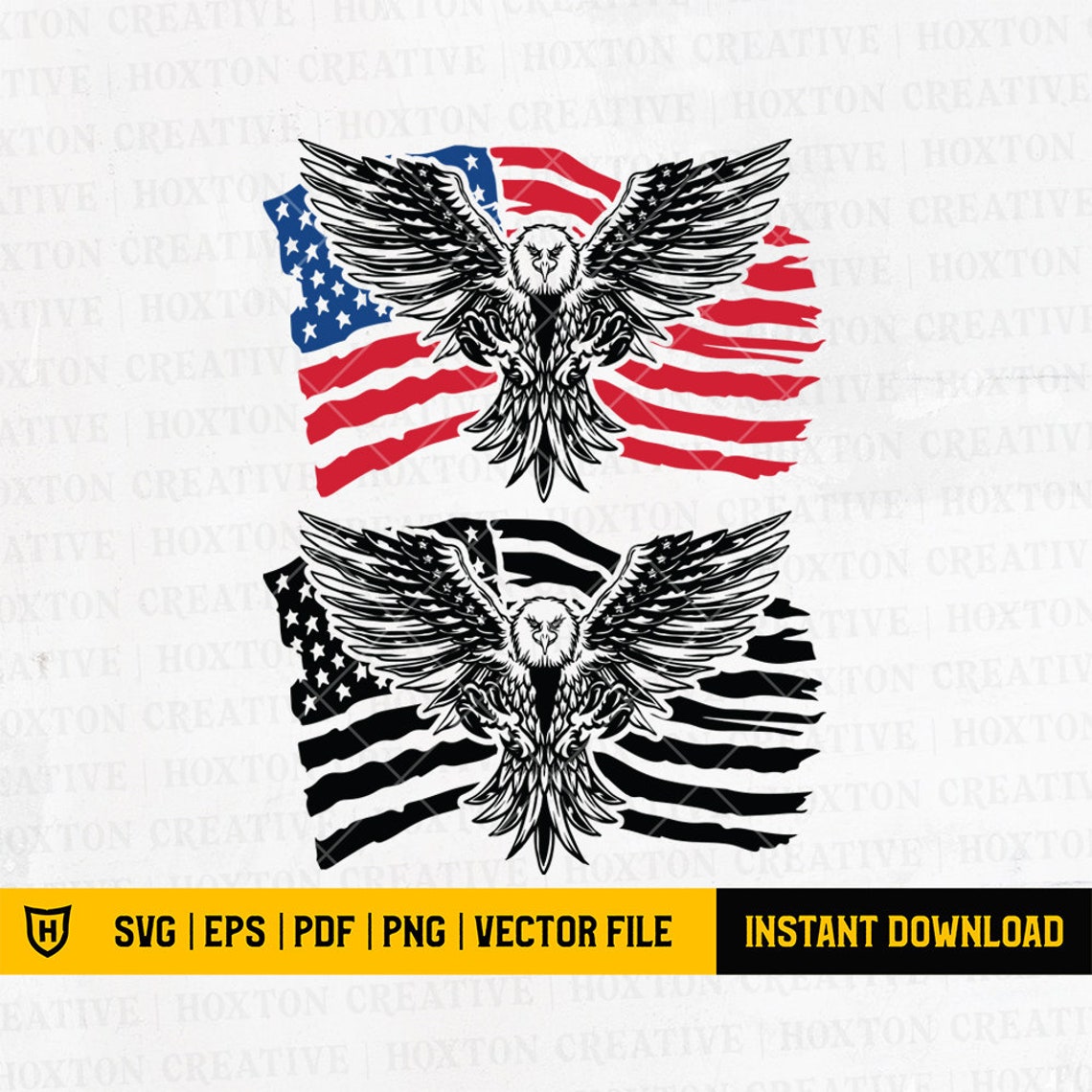 US Patriotic Eagle Svg File Memorial Day Svg US Eagle Svg - Etsy