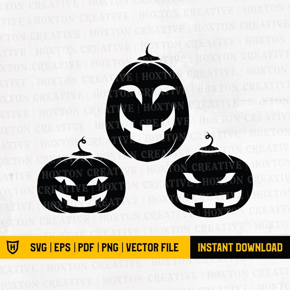 Halloween Pumpkin Set Svg Halloween Pumpkin Svg Halloween - Etsy