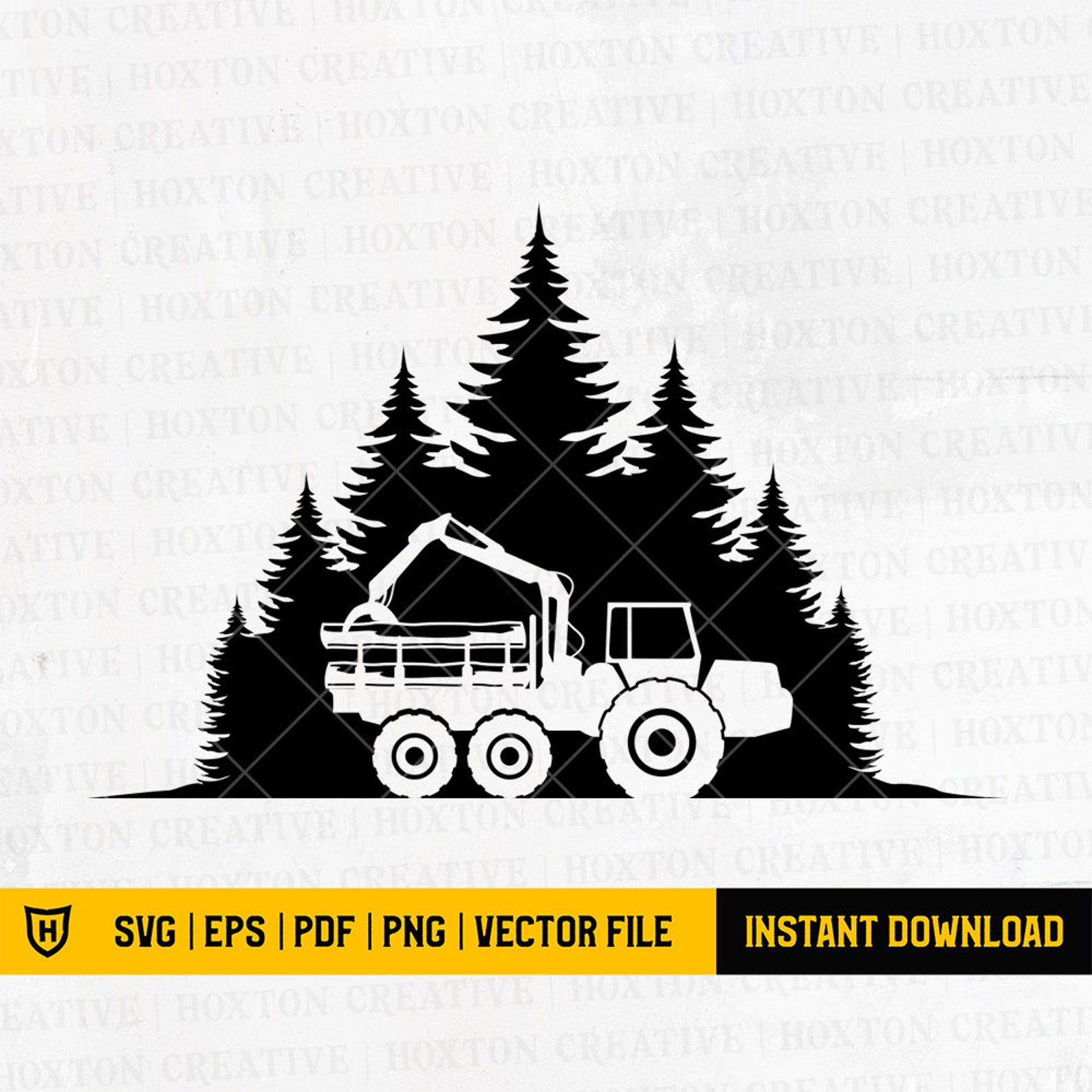 Logging Skidder Svg File Log Skidder Svg Forest Logging - Etsy UK