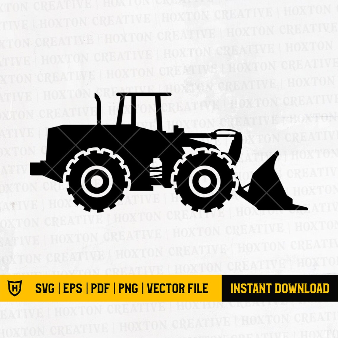 Backhoe Loader Svg File Tractor Svg Digging Svg - Etsy