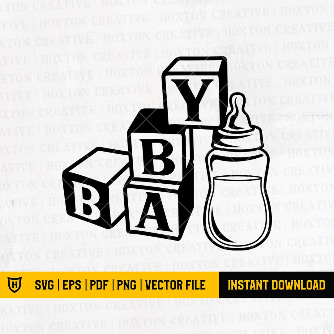 Baby Blocks Svg File | Baby Love Svg | Infant Child Svg | Family Kids ...