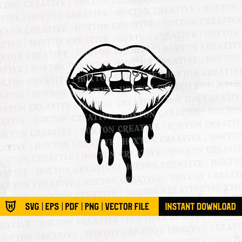 Scary Dripping Lips Svg File Halloween Lips Svg Halloween - Etsy