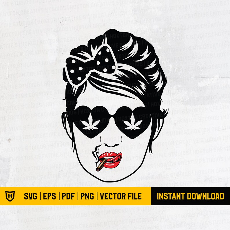 Smoking Joint Svg Smoking Marijuana Woman Life Svg - Etsy