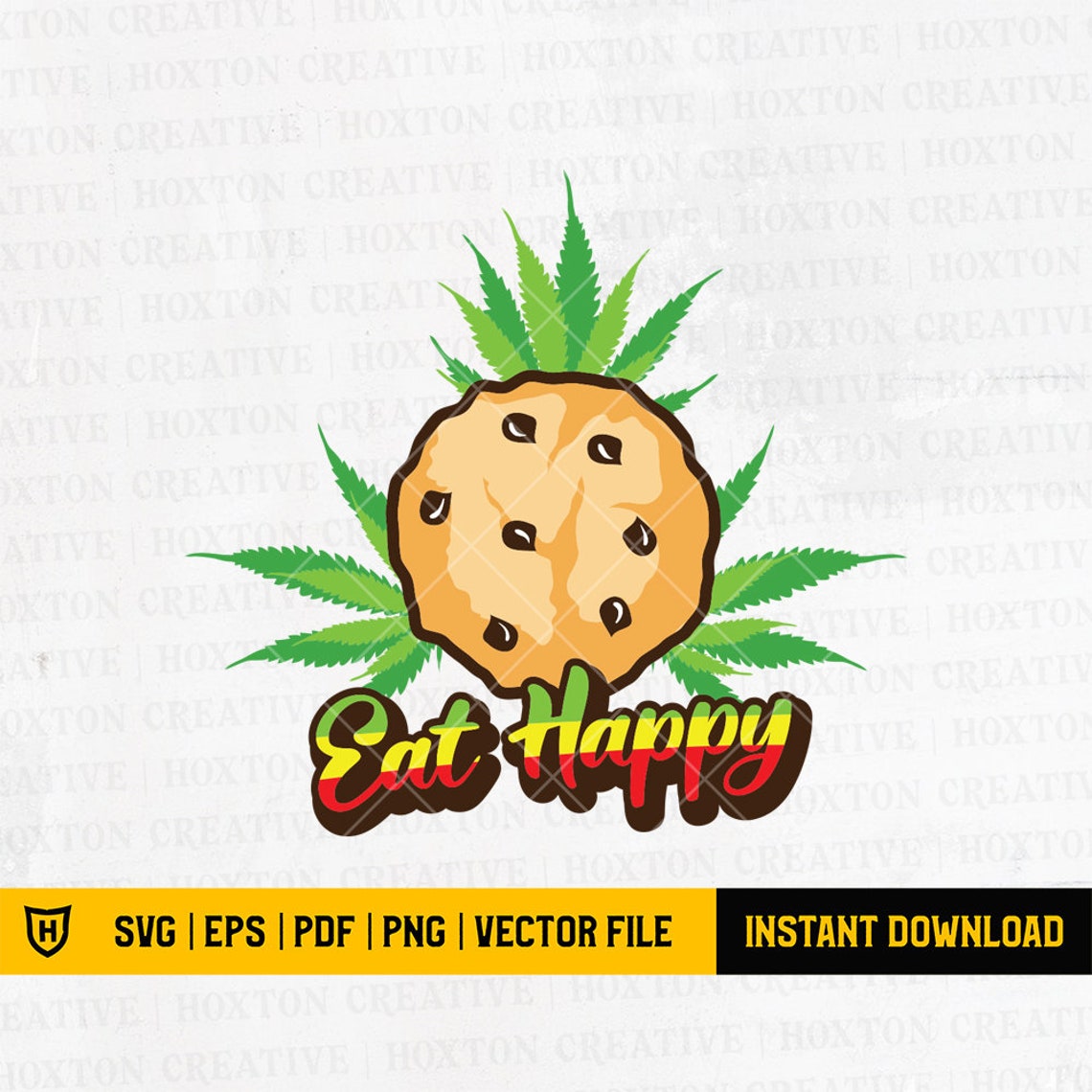 Rasta Cannabis Cookie Svg File Weed Leaf Svg High Life Svg - Etsy