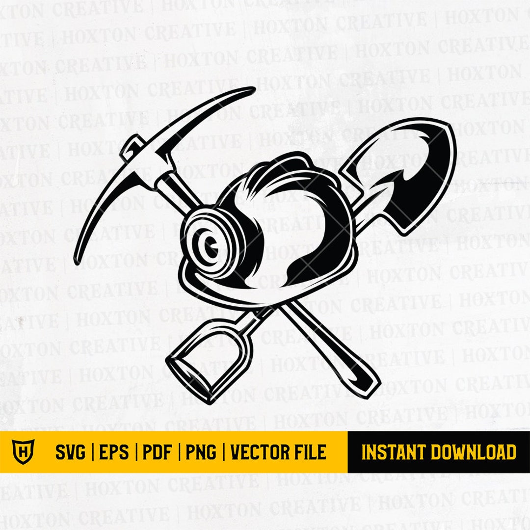 Mining Tools Svg File | Mining Shirt | Mining Logo Svg | Mining Stencil ...