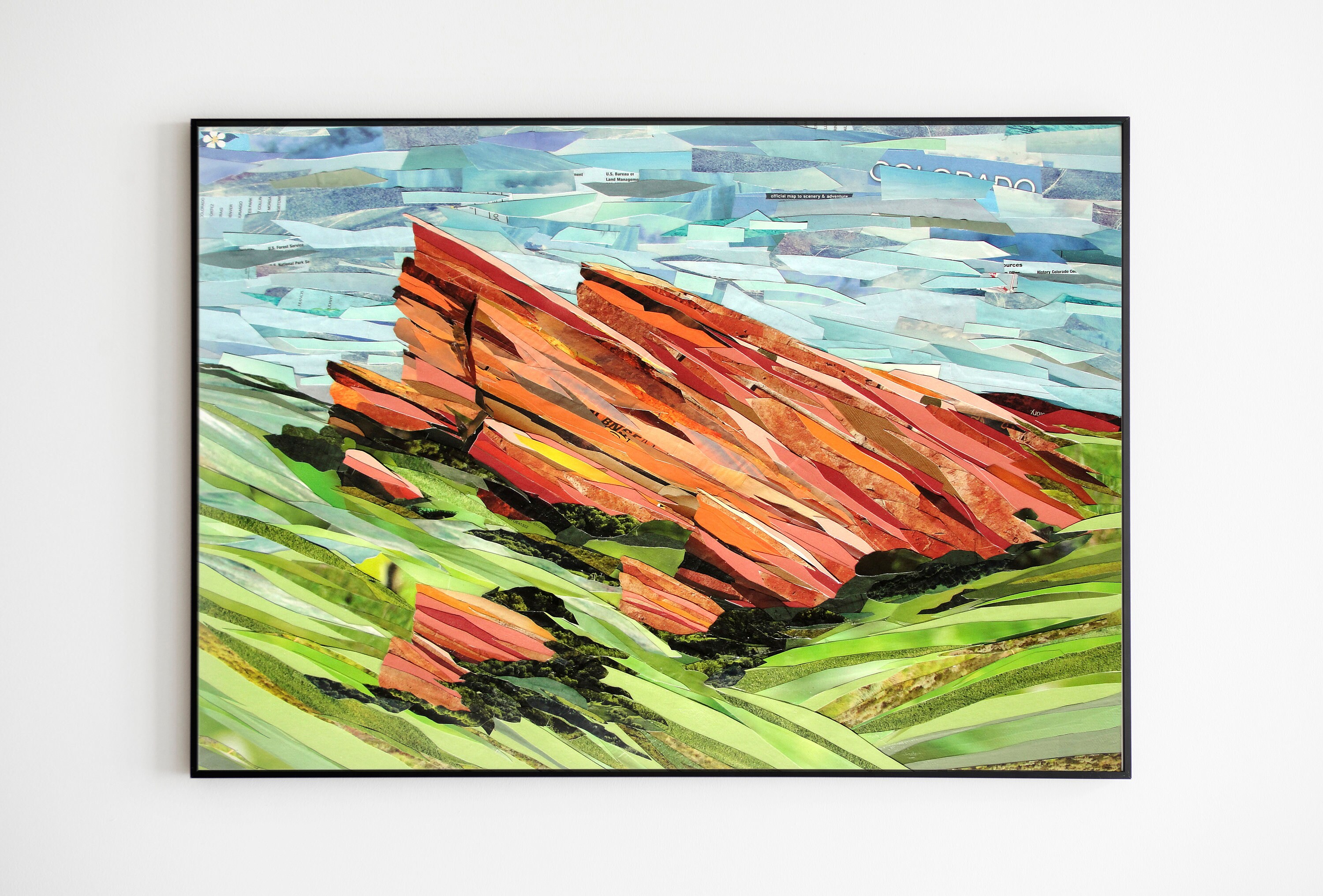 Red Rocks Amphitheater Poster, Red Rocks Print, Red Rocks Art, Colorado ...